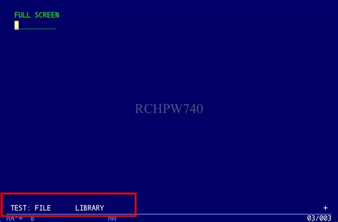 example of an error message subfile in an ile cobol program