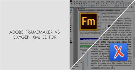 Adobe Framemaker Vs Oxygen Xml Editor Which Software Is Better