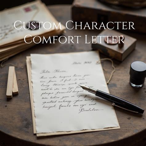 Personalized Comfort Character Letter Wax Sealed Custom Fan T