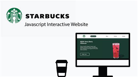 Starbucks Javascript Interactive Website On Behance