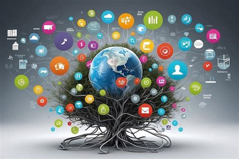 Mastering The Digital Ecosystem Premium Ai Generated Image