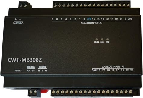 Lvsedtal 24ai 0 5v Analog Input Rs485 Modbus Io Module With Isolation Protection I V