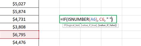 how to use the excel functions isnumber istext and isnontext