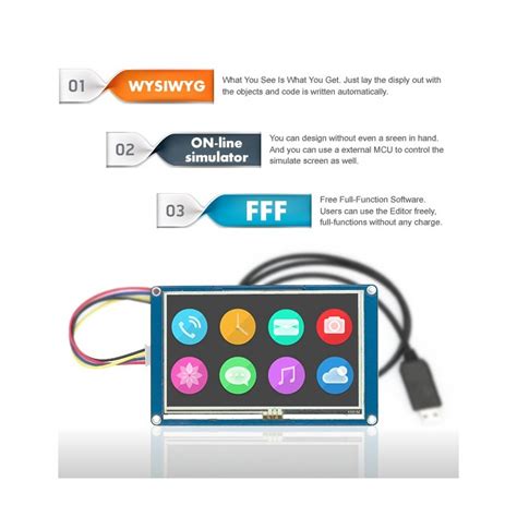 Pantalla Táctil Tft Uart Hdmi 24 Para Raspberry Pi
