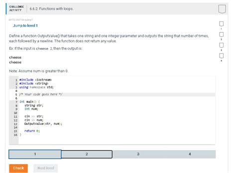 Solved CHALLENGE ACTIVITY Xxxy Jump To Level Chegg