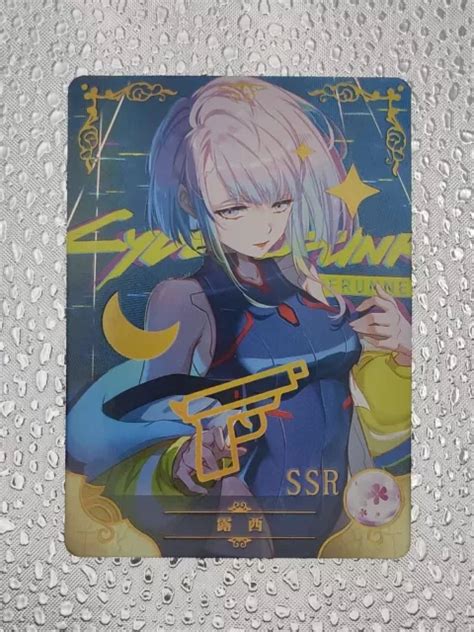Lucy Kushinada Cyberpunk Edgerunners Waifu Anime Card Goddess Story