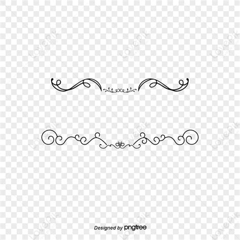 retro dividing line divider separator delimiter png free download and
