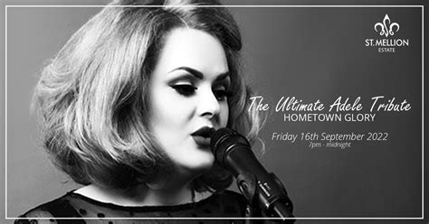 Ultimate Adele Tribute ~ Hometown Glory Visit Plymouth