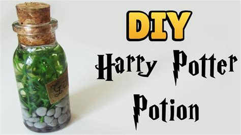 Diy Poções Do Harry Potter Gillyweed Potion Erva Guelricho Diyhp