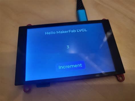 Makerfab 35in Hello Lvgl Resp32