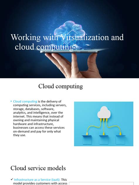 Working With Virsualization Pdf Virtualization Cloud Computing