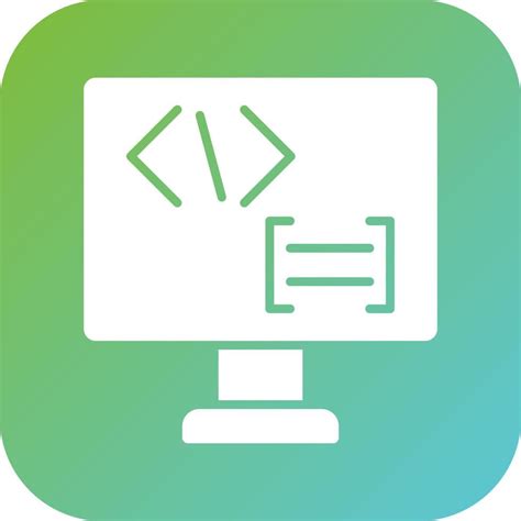 Coding Language Vector Icon Style 22364589 Vector Art At Vecteezy