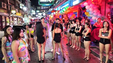 🇹🇭 Pattaya Nightlife District Thailand 2024 [full Tour] Thailand