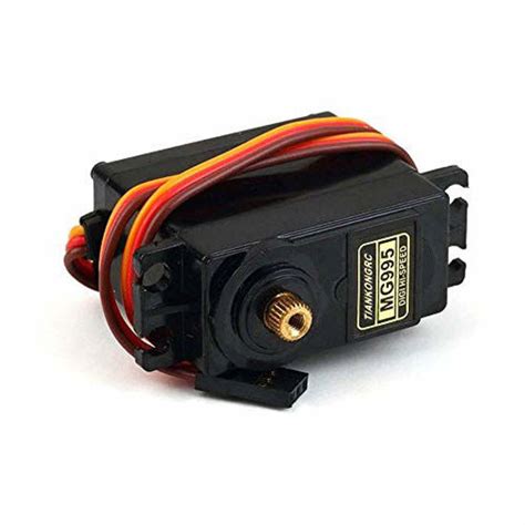GetUSCart 4PCS Servo Motor MG995 Control Angle180 Metal Gear Servo 20KG Digital High Speed