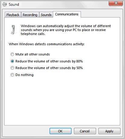 Configure Automatic Volume Adjustments Under Windows 7 GHacks Tech News