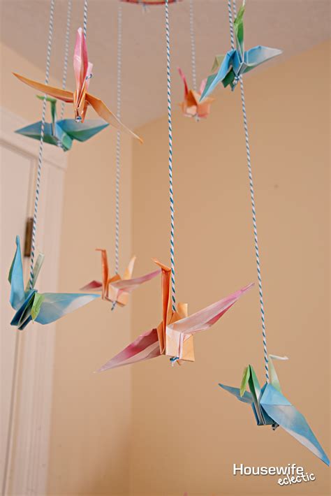 1000 Origami Crane Mobile