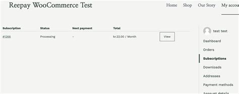 Next Payment Date Do Not Work · Issue 53 · Reepayreepay Woocommerce Subscriptions · Github