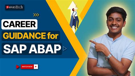 How To Start A Career In Sap Abap Career Guidance For Sap Abap Zarantech Youtube