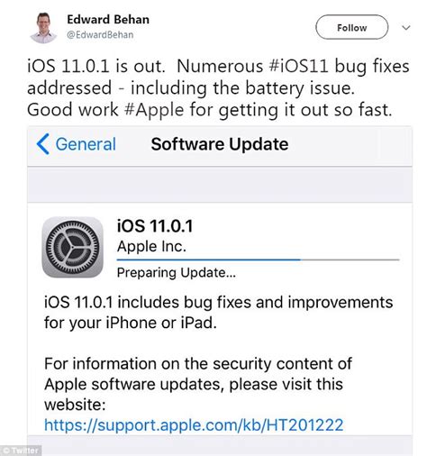 Apple Releases Beta Of IOS As Complaints Continue Daily Mail Online