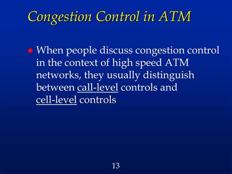 Ppt Congestion Control And Traffic Management In High Speed Networks