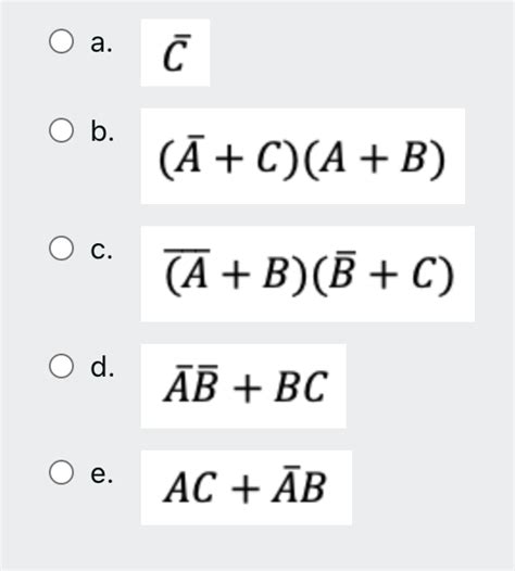 Solved A Function F Has Three Input Variables Abc And Can