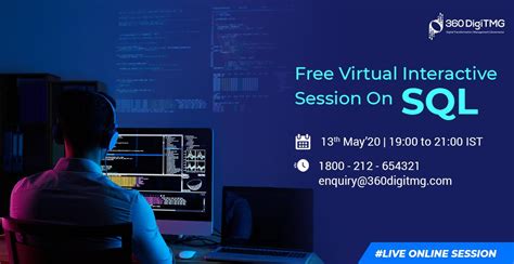 360digitmg On Linkedin Free Virtual Interactive Session On Sql Date