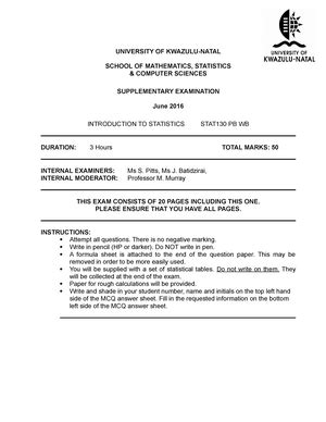 Full Notes Introduction To Statistics Contents Introduction Overview Of Statistics
