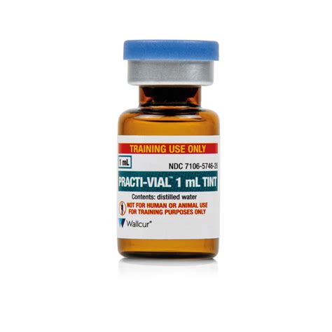 Practi Vial 1ml Tint Pack Of 40 1024843 Wallcur 482mv Practi