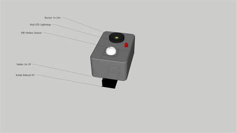 Proximity Sensor Nineteen 3d Warehouse