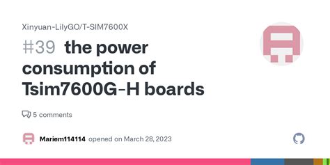 the power consumption of tsim7600g h boards · issue 39 · xinyuan