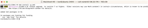 How To Install PM2 In Ubuntu 24 04 Devtutorial