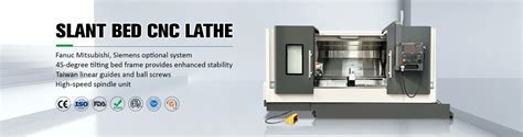 Precision Slant Bed Cnc Lathes For Efficient Machining