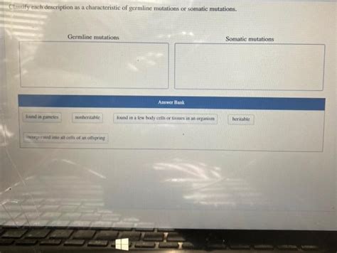 solved clastify each description as a characteristic of
