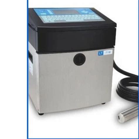 Industrial Continuous Inkjet Printer Black Capacityprintmin 200