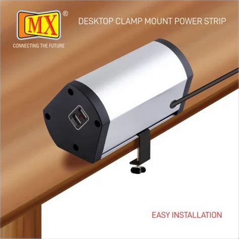 Power Console With 6amp Universal Sockets 2 Usb Port Desk Clamp Mount Extension Board At Rs 1500
