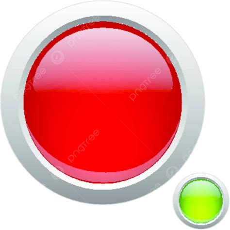 Vector Glossy Button For Web Applications Illustration Background Decoration Vector