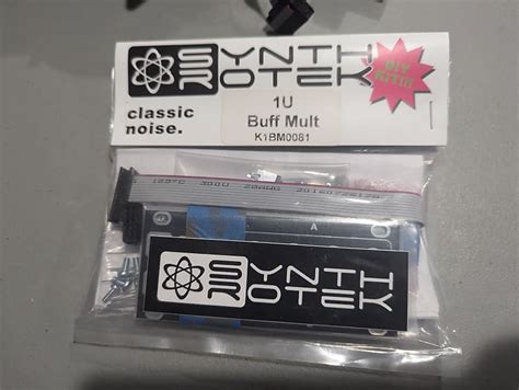 Synthrotek 1U Buff Mult Kit Reverb Synthrotek 1U Buff Mult Kit Reverb