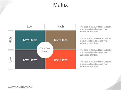 Matrix Ppt PowerPoint Presentation Outline Design Templates