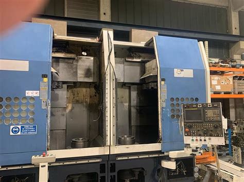 Usato Tornio Cnc Verticale Bimandrino Honor Seiki Vl 66 At In Vendi