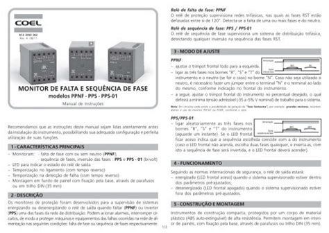 Manual De Instru Es PPNF PPS PPS Rev