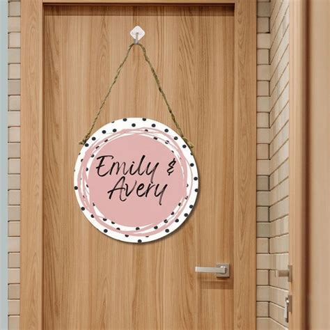 Dorm Room Door Sign Custom Name Sign College Merch Class Of 2024