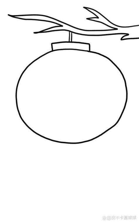 圆形灯笼简笔画简单（流行13张） 简笔画图片大全