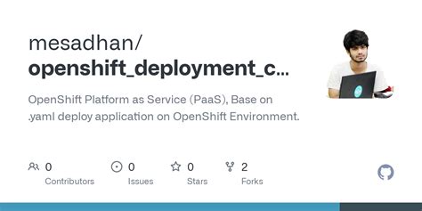 GitHub Mesadhan Openshift Deployment Configurations OpenShift Platform As Service PaaS