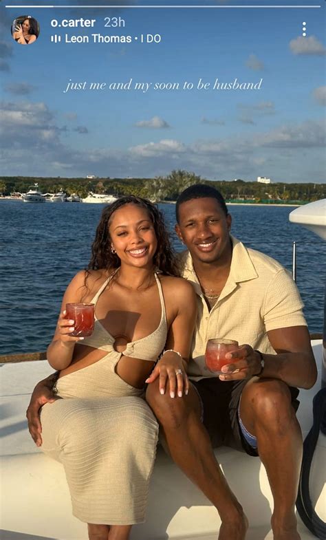 Falcons Qb Michael Penix Jr Confesses His Love For Fiancee Olivia Carter