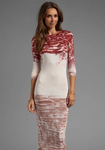Young Fabulous Rustic Tie Dye Fashion Red Tie Dye Dress Classy Tie Dye