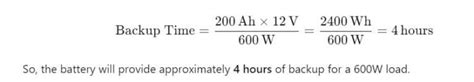 How To Calculate Inverter Battery Backup Time Invertekenergy