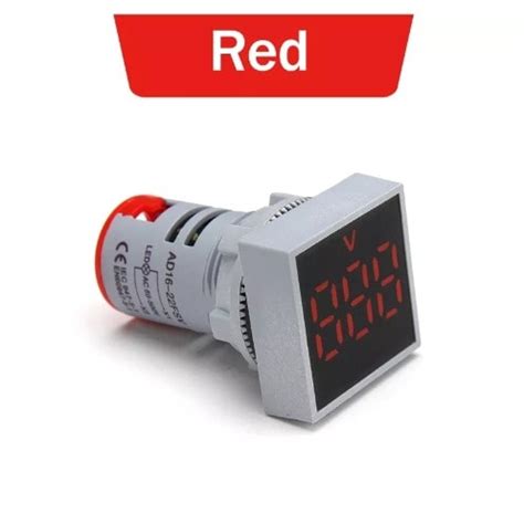 Arduino AC V Square LED Digital Voltmeter Display RED Konga Online Shopping