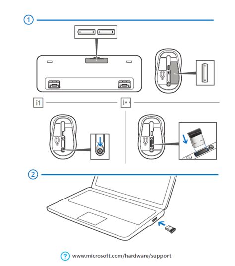 Microsoft 1738 Wireless Keyboard User Manual