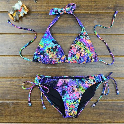 Sexy Rainbow Gradient Bikini