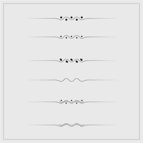Premium Vector Set Of Text Dividers